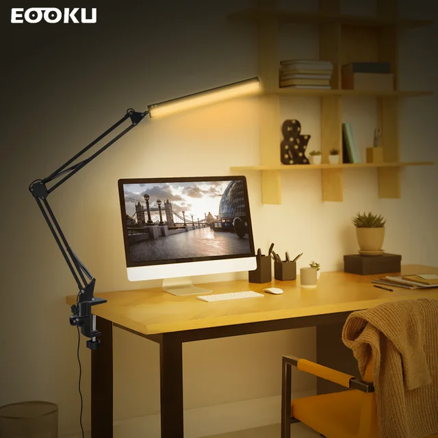 Home Diy Computer Desk Lighting