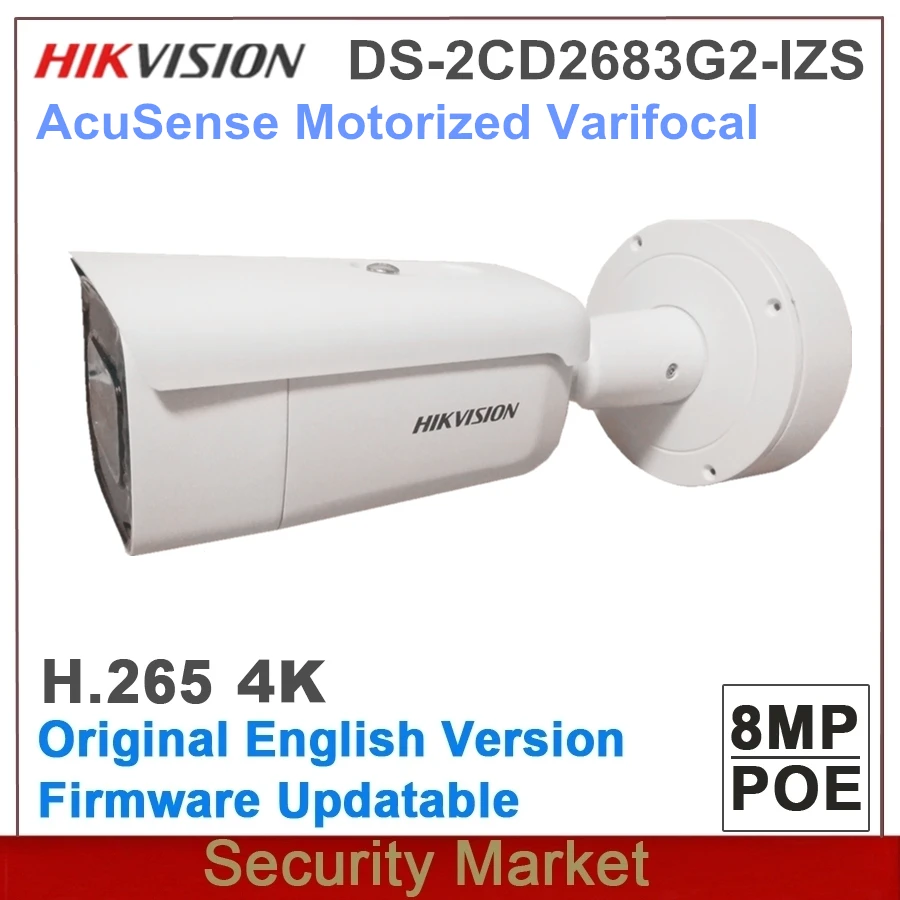 Original Hikvision Ds-2cd2683g2-izs Replace Ds-2cd2685g0-izs 4k 8mp Ip67 Acusense Motorized ...