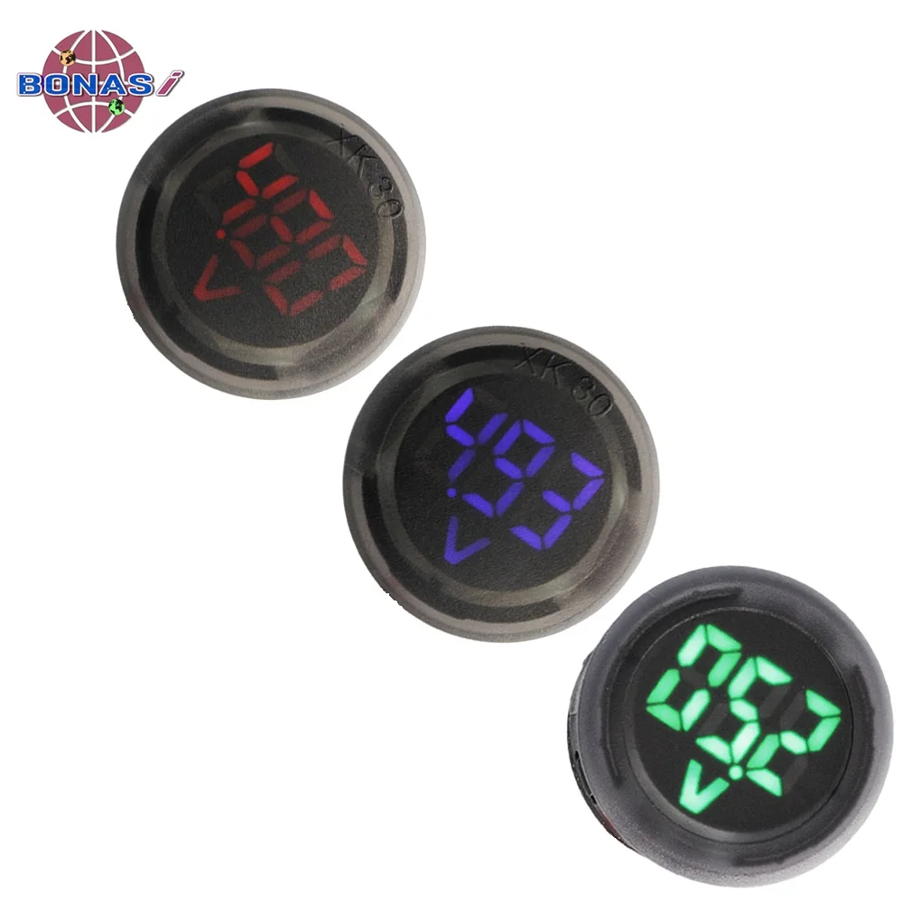 DC-4-100V-LED-Digital-Display-Voltmeter-Circular-Two-wire-DC-Digital ...