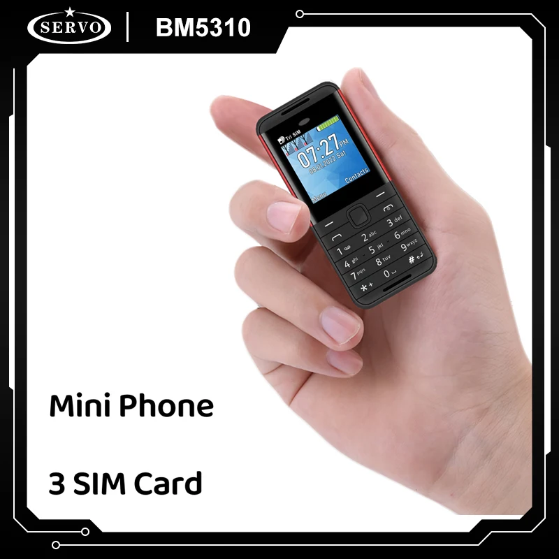 SERVO-BM5310-Small-Cell-Phone-3-SIM-Card-1-3-Screen-Mini-Mobile-Phones ...