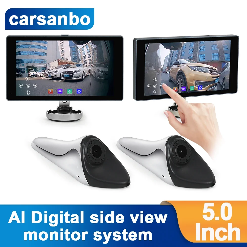 Carsanbo-5-AHD-720P-Car-Side-View-Camera-Digital-System-Blind-Spot-HD ...