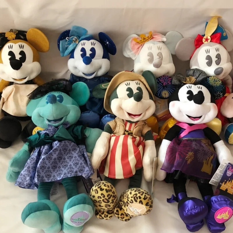 Original-Disney-Mickey-Mouse-Plush-Dolls-Minnie-Mickey-Collection ...