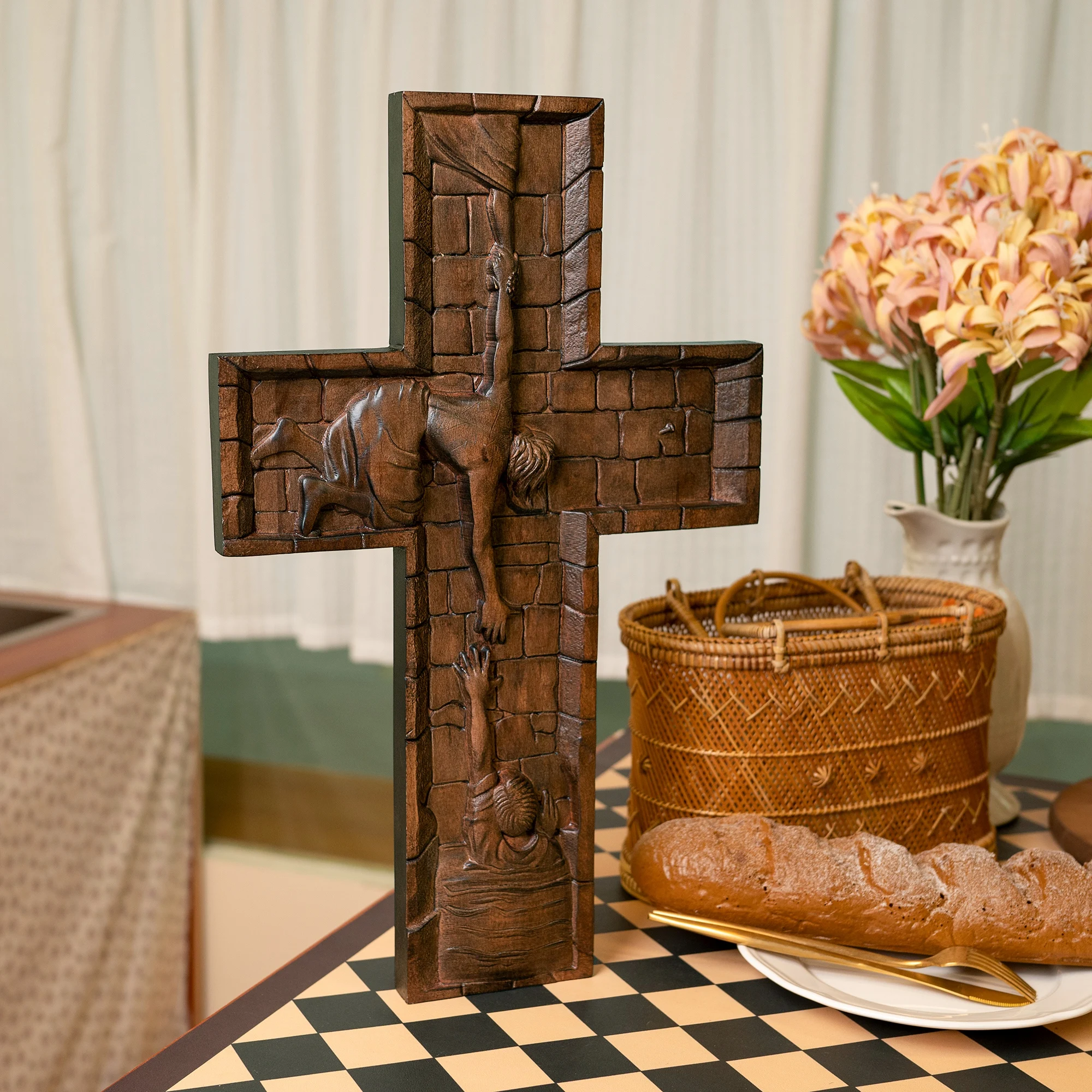 Wooden Christian Cross