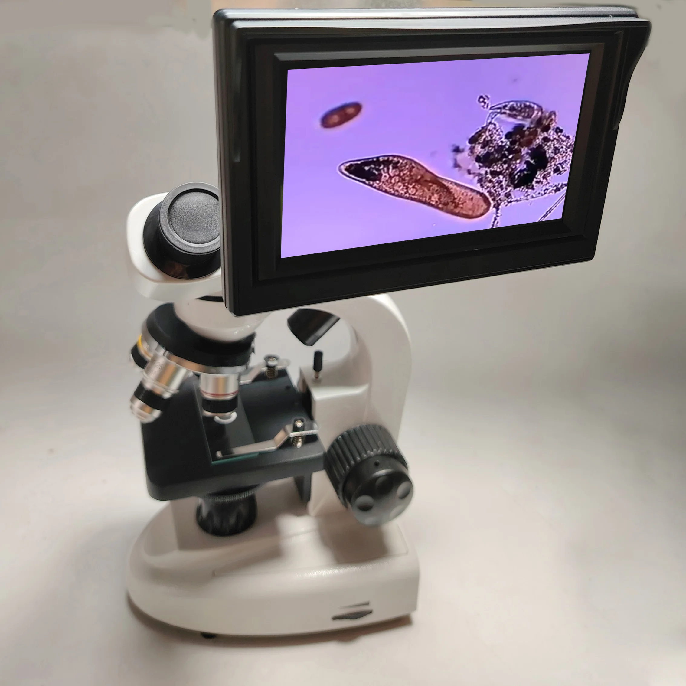 Optical-Electron-Binocular-Microscope-Children-Science-High-definition ...
