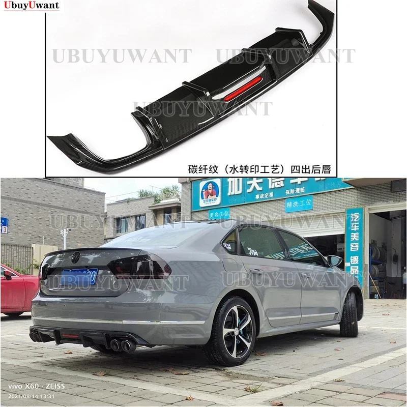 For-Volkswagen-Passat-B7-USA-2011-2017-Passat-NMS-Car-Rear-Bumper ...