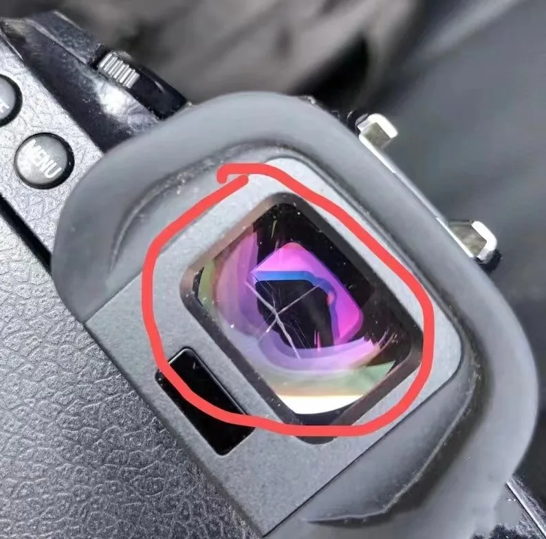 1PCS NEW For Canon EOS R5 , R6 , Repair Parts EVF Viewfinder Eyepiece ...