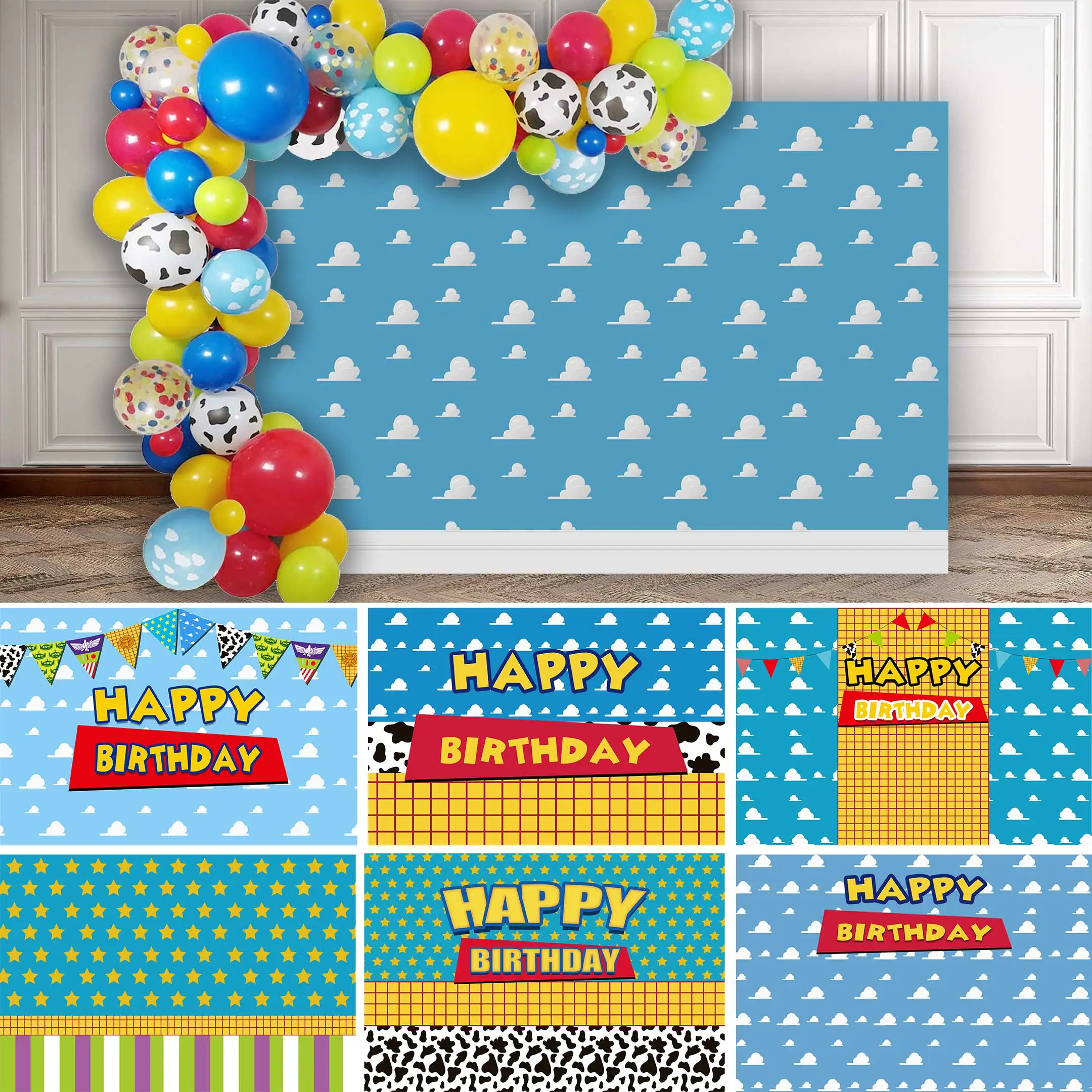 Toy Story Birthday Photo Background | Toy Story Photo Studio Background ...