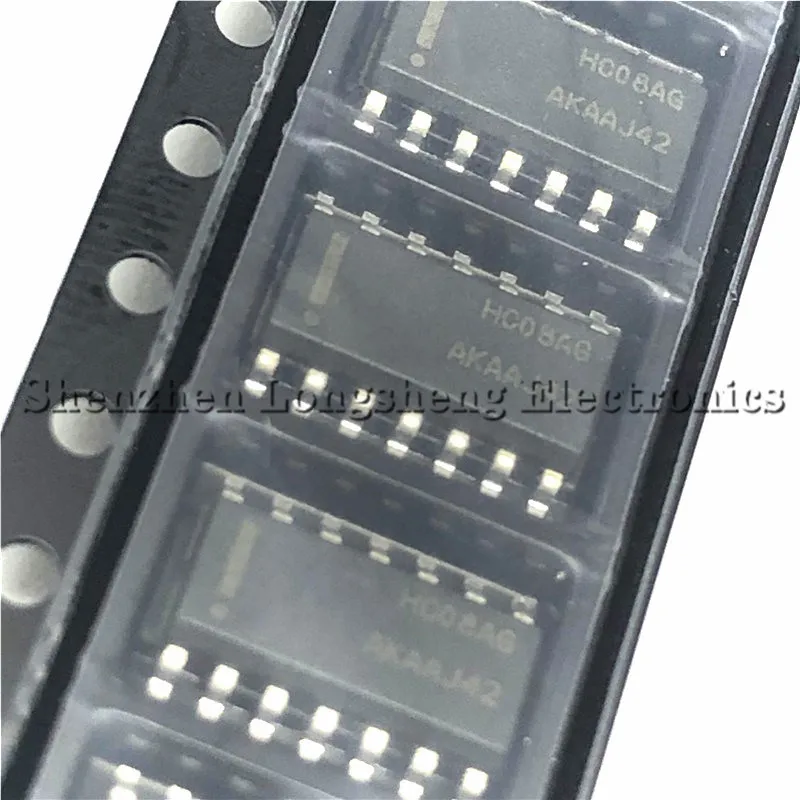 20 PÇS/LOTE MC74HC08ADR2G HC08AG HC08 SOP 14 SMD chip de Lógica Novo Em ...