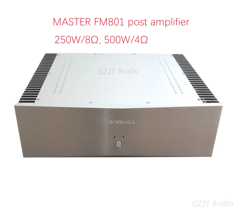 하이엔드 버전 마스터 FM801 포스트 앰프, MJL4281 2N3440/5416 /250w/8Ω, 500W/4Ω, 싱글 엔드 ...