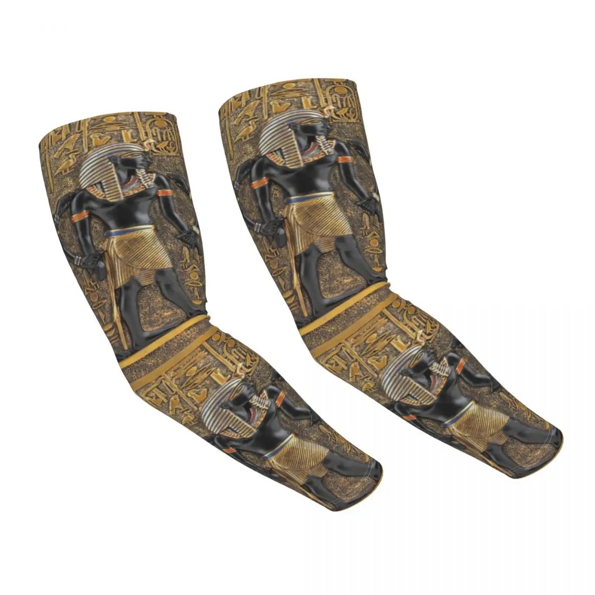 Ancient-Egypt-God-Horus-And-Anubis-Arm-Sleeves-Warmer-Women-Men ...