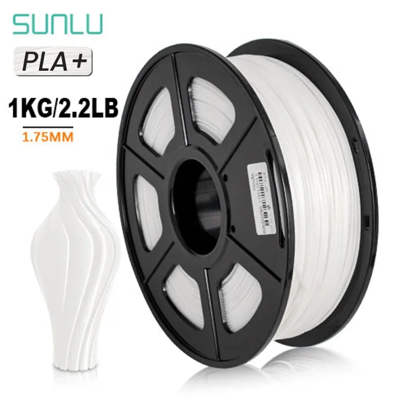 SUNLU-PLA-Plus-3D-Printer-Filament-Free-Ship-1KG-roll-1-75mm-Tolerance ...