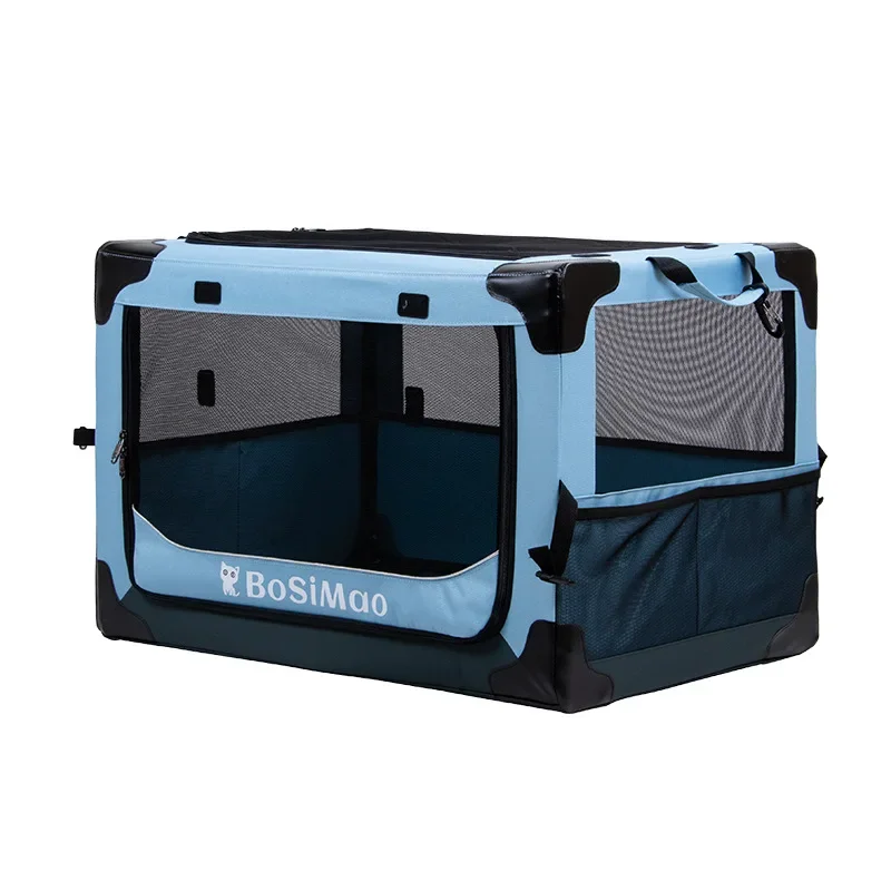 Pet Transport Bag Pet Car Cage Portable Cage for Pets One-piece Folding ...