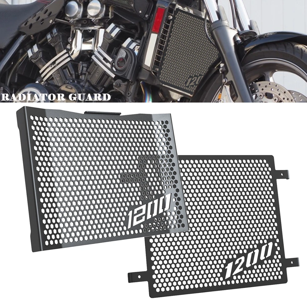 For-YAMAHA-VMAX1200-V-MAX1200-Motorcycle-Radiator-Grille-Guard ...
