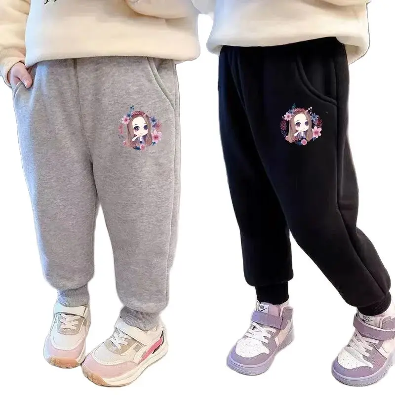 Spring-Autumn-Cotton-Girls-Trousers-Kids-Sport-Long-Pants-Cute-Girl ...