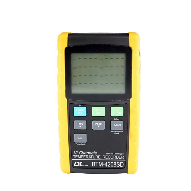 Lutron-BTM-4208SD-thermom-tre-12-canaux-enregistreur-de-temp-rature ...