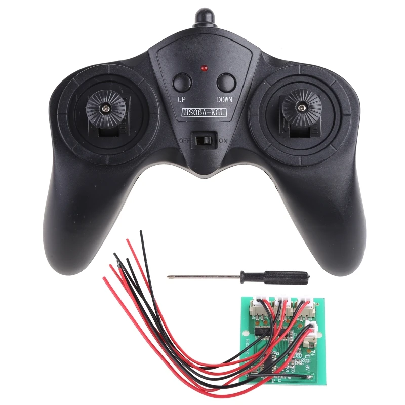 2-4G-RC-Transmitter-6-Channel-Remote-Control-Receiver-DC-6-15V-DIY-Car ...