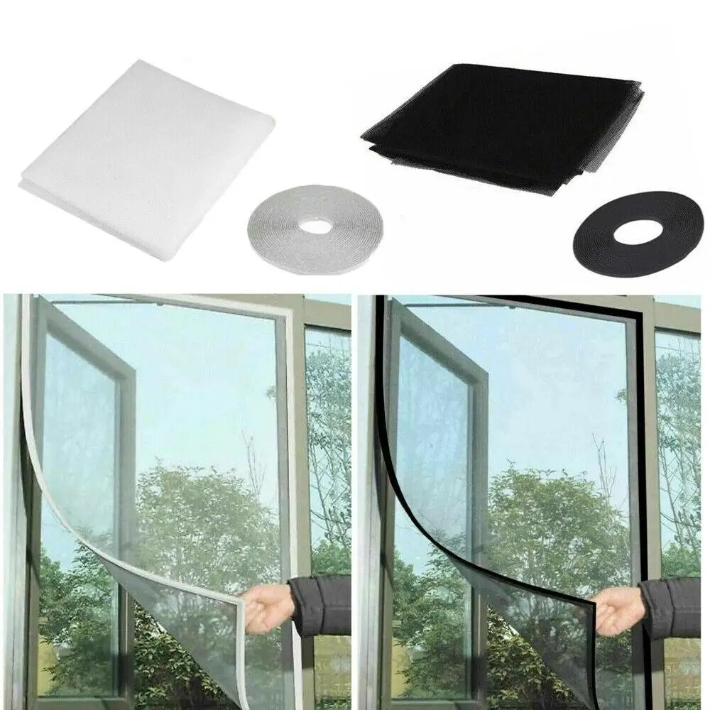 Summer-Self-Adhesive-Window-Screen-Anti-Mosquito-Prevent-Flying-Insects ...