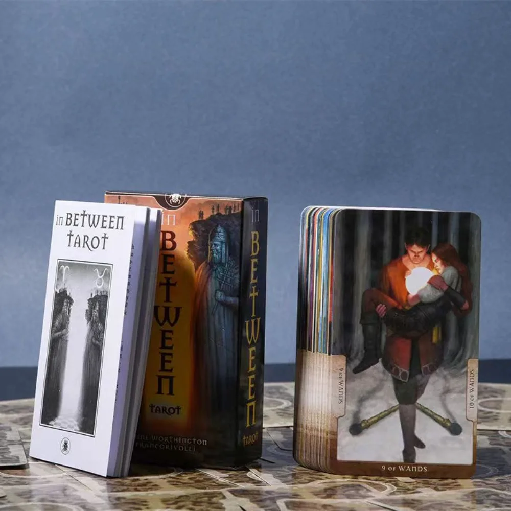 In Between Tarot with Guidebook for Beginners 78 Pcs Cards Provides You ...