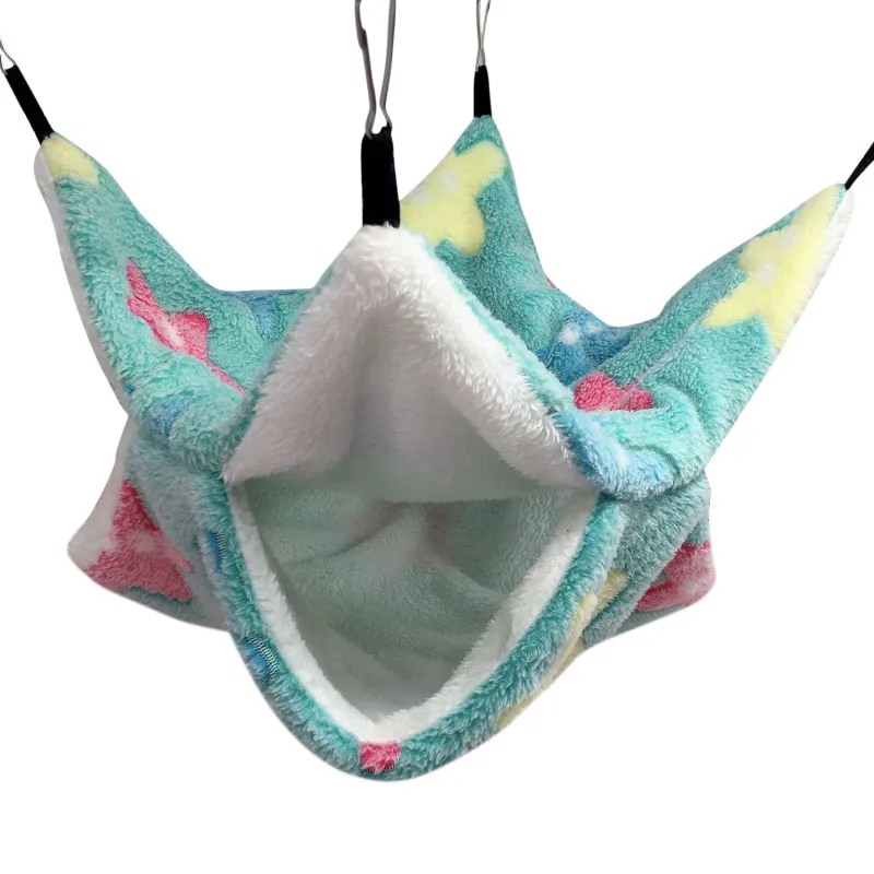 Small-Pet-Hammock-Double-Layer-Plush-Soft-Winter-Warm-Hanging-Nest ...