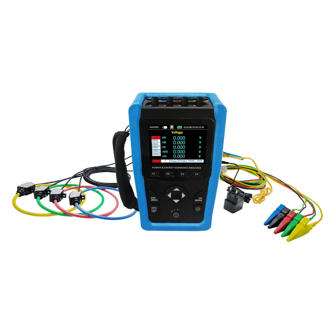 Meatrol Factory Price ME440 LAN RJ45 Three Phase Rogowski Data Logger ...