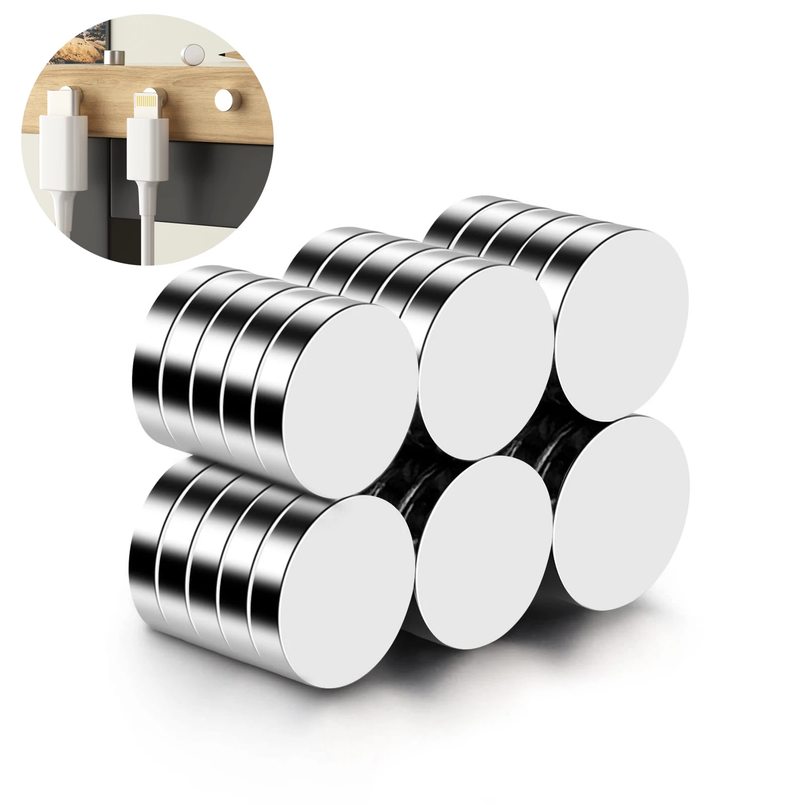 10x2mm-N35-Mini-Magnet-10x2-Rainbow-Round-Magnetic-Blackboard-Magnets ...