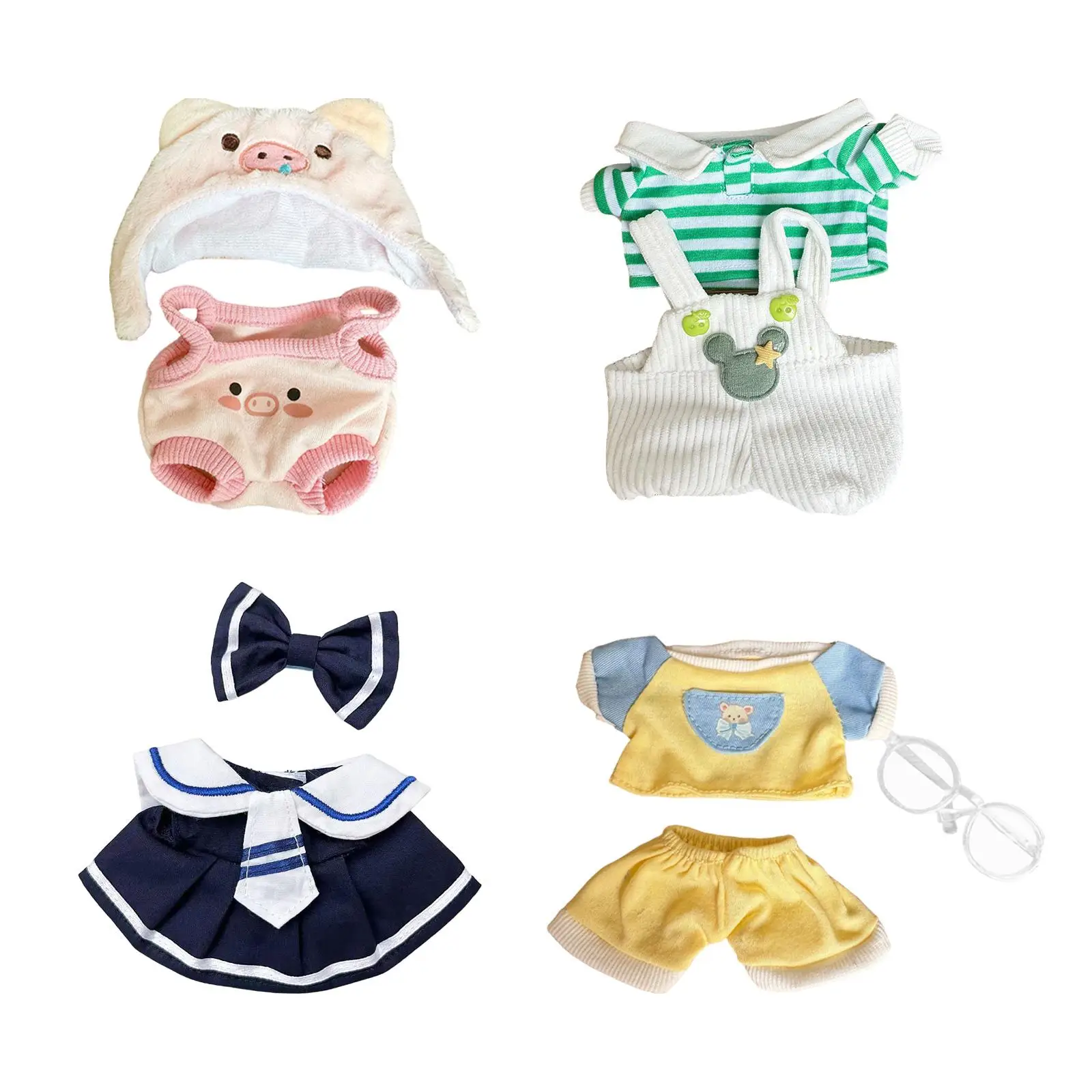 Plush-Duck-Clothes-for-15cm-Doll-Comfortable-Duck-Stuffed-Animals ...