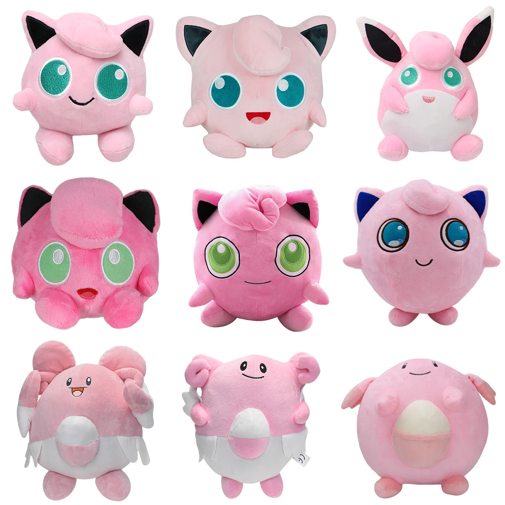 Pokemon-Jigglypuff-Wigglytuff-Cute-Pink-Series-Plush-Toy-Blissey ...