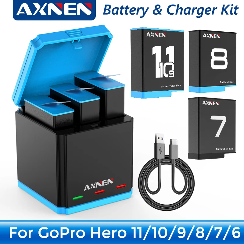 Gopro Hero 5 Charger Battery | Go Pro Hero 9 Battery Charger - Battery ...