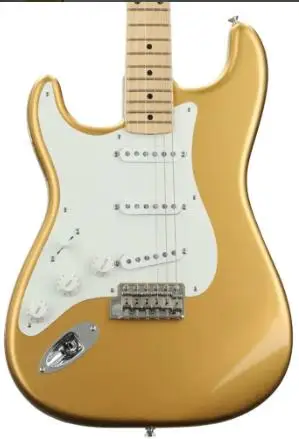 Factory-Custom-Ash-wood-body-gold-color-Left-Hand-ST-Electric-Guitar ...