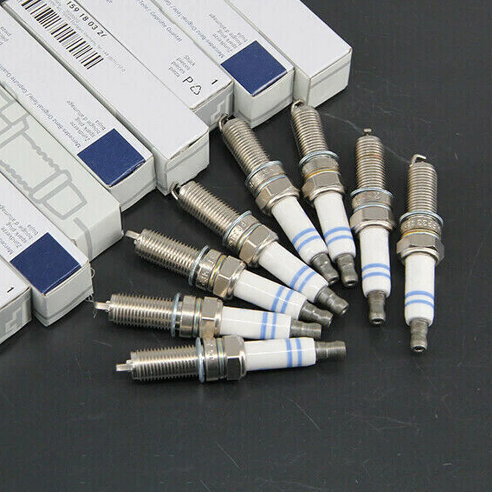 Set-of-8-Spark-Plugs-For-Mercedes-Benz-W203-W204-W211-W212-W164-W221 ...