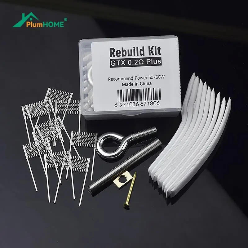 1set-DIY-Rebuild-Coil-Kit-GTX-0-2ohm-Plus-Mesh-Coil-Resistance-Wire ...