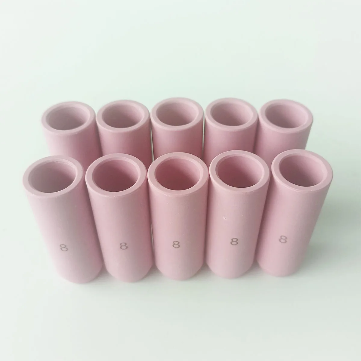 TIG 10N46 #8 세라믹 노즐 알루미나 노즐 17 18 26 시리즈 용접 토치, 10 개|ceramic nozzle ...