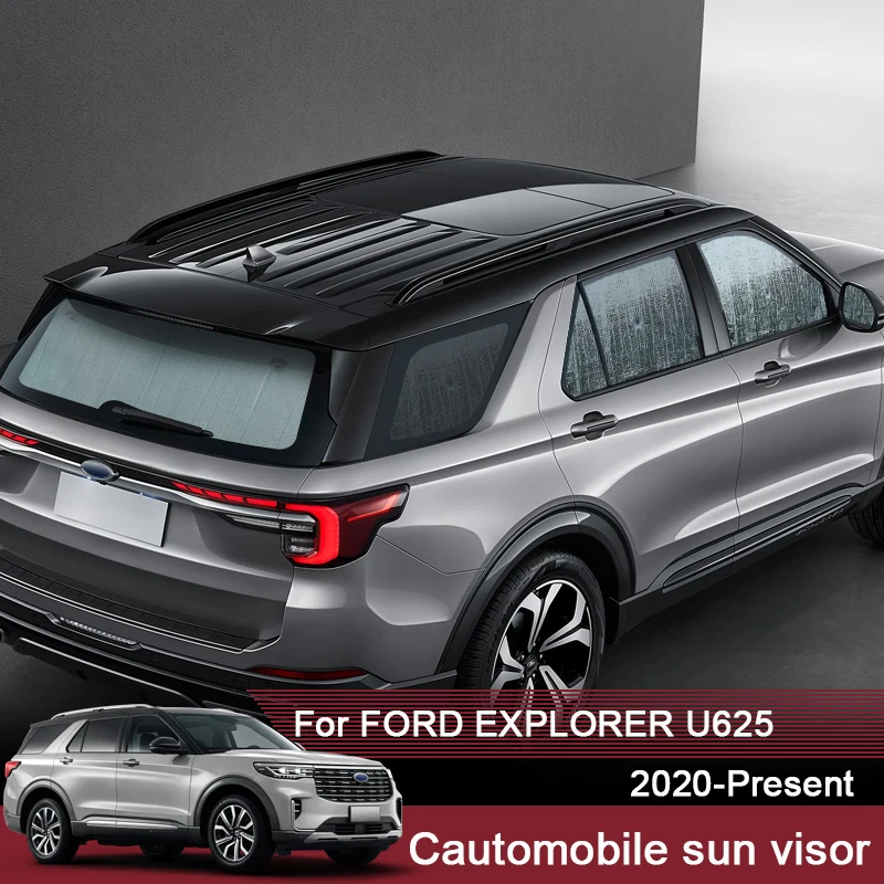For-Ford-Explorer-U625-2020-2025-Car-Sunshades-UV-Protection-Cover-Side ...