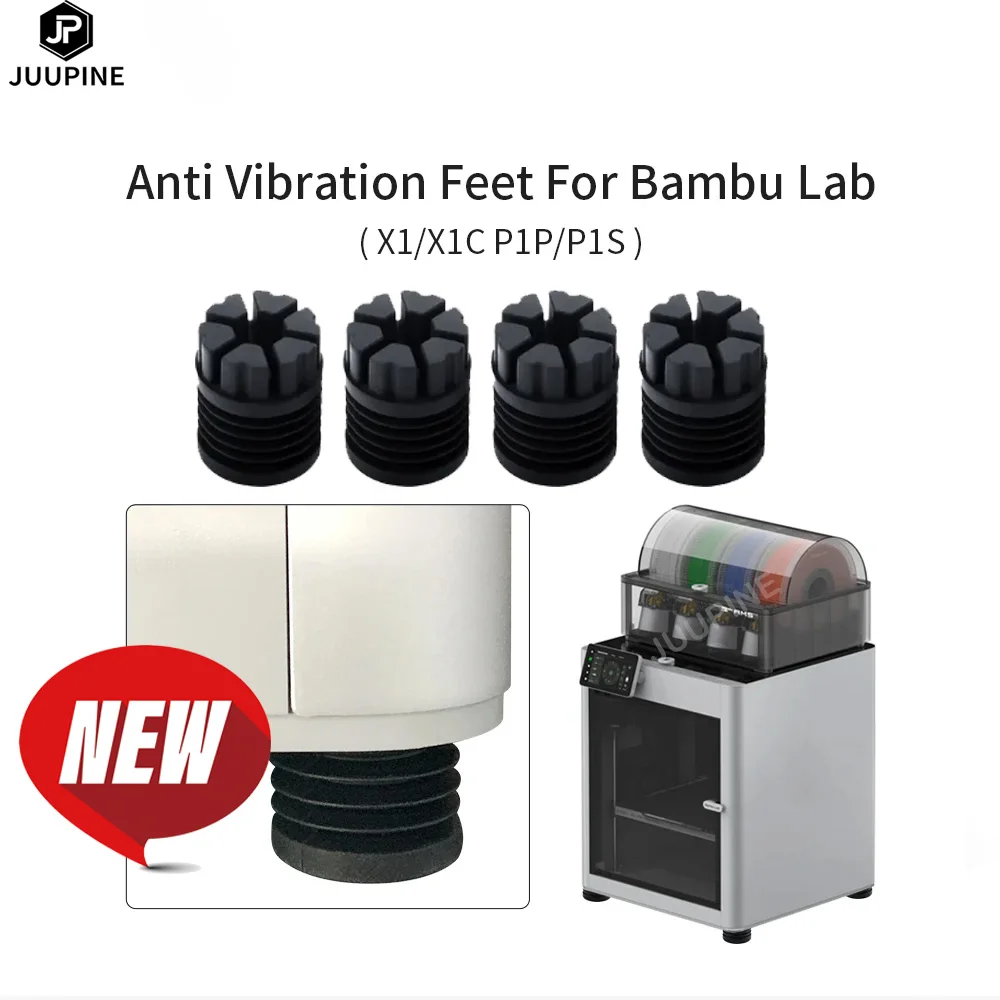 For-Bambu-Lab-Antivibration-Feet-Upgrade-Material-New-Design-3D-Printer ...