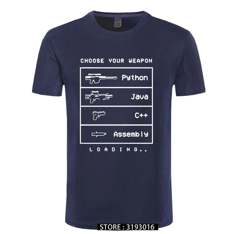 Funny-Computer-C-Language-Java-Programmer-T-Shirt-Men-Short-Sleeve-O ...