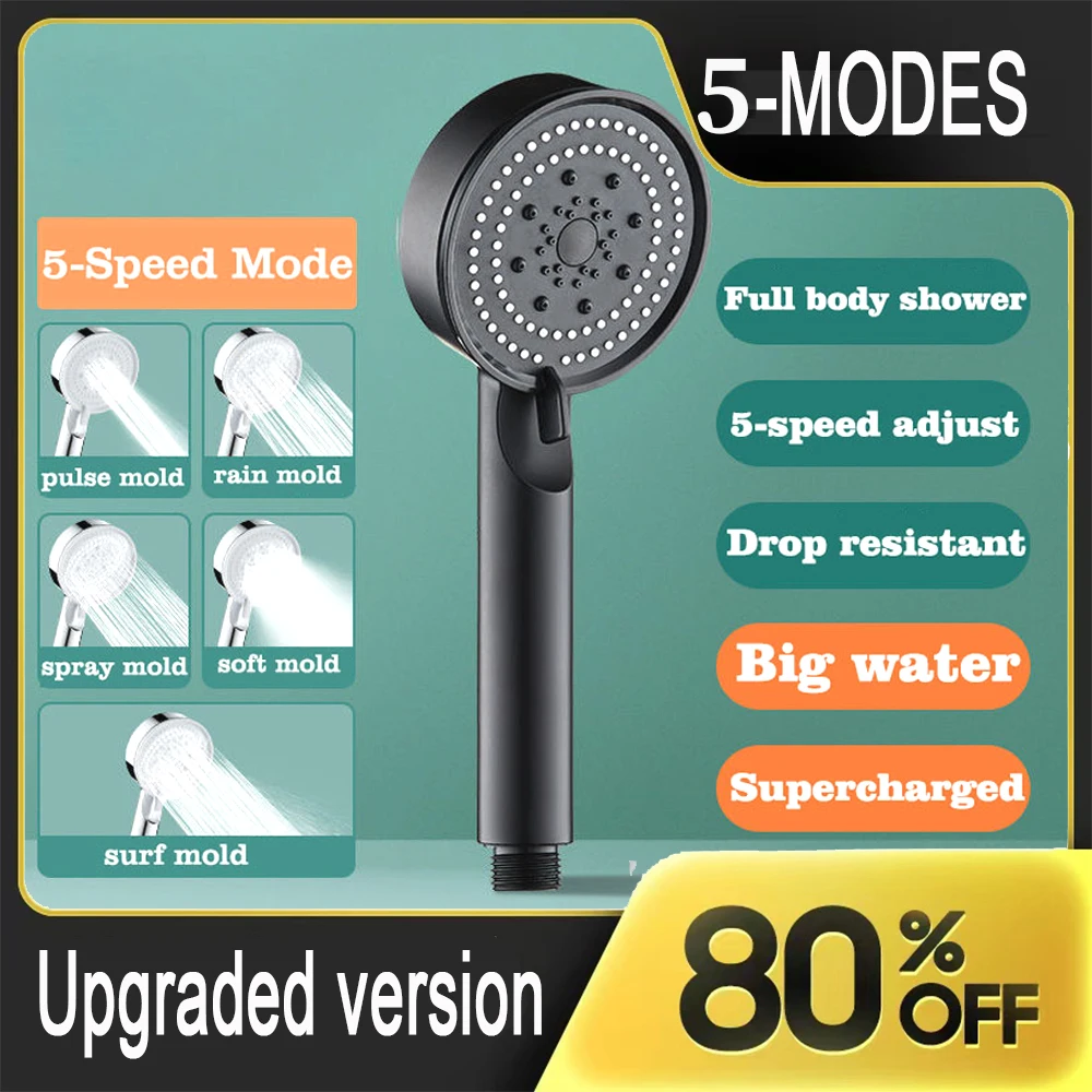 5-Modes-Shower-Head-Adjustable-High-Pressure-Water-Saving-Shower-Head ...