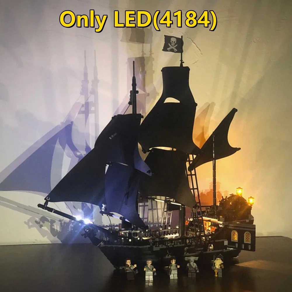 LED Lighting Kit for 4184 Pirates of the Caribbean Black Pearl: A Real ...