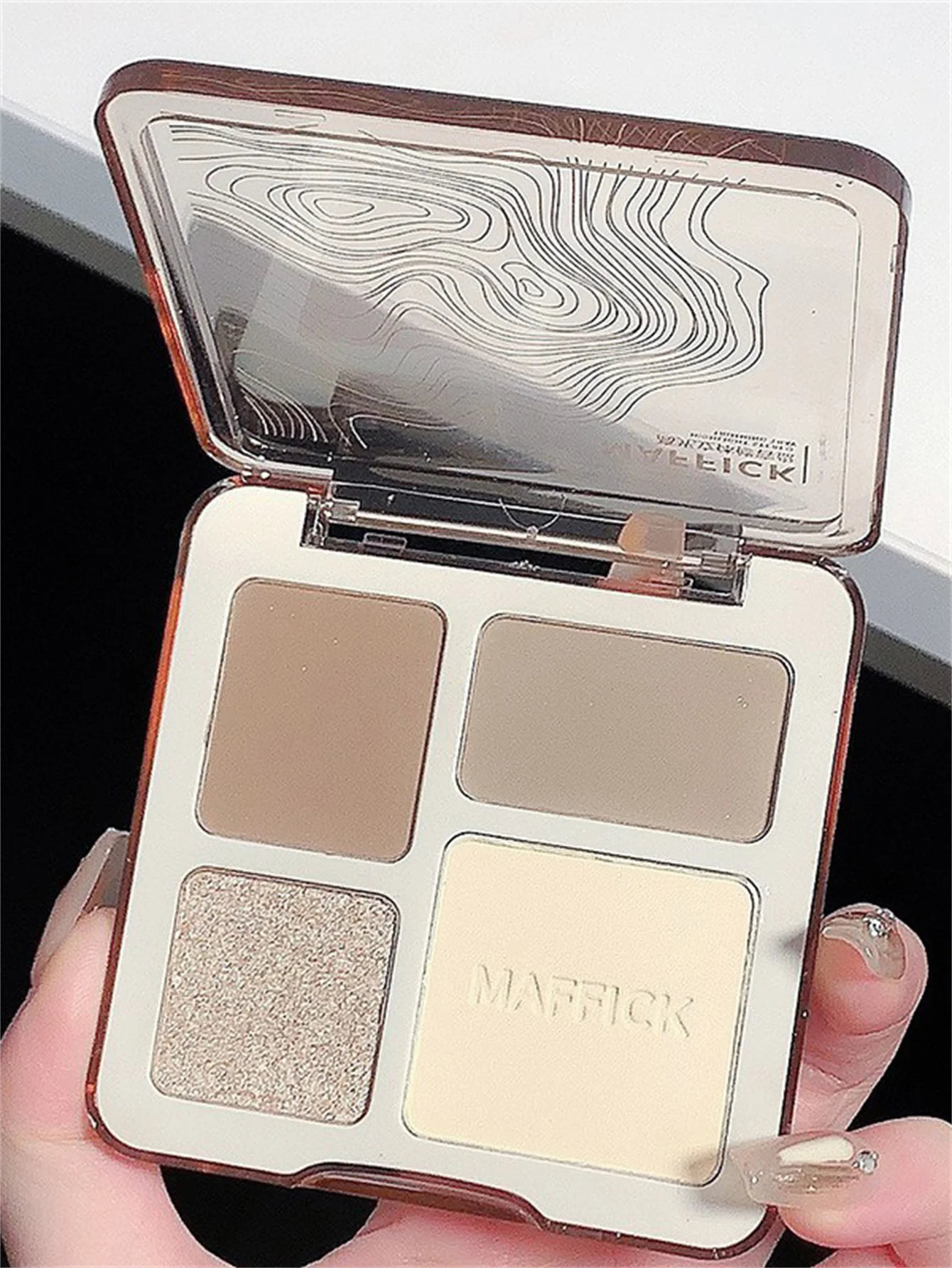 1PCS-High-Quality-4-color-Highlighter-Palette-Long-Lasting-Highlighting ...