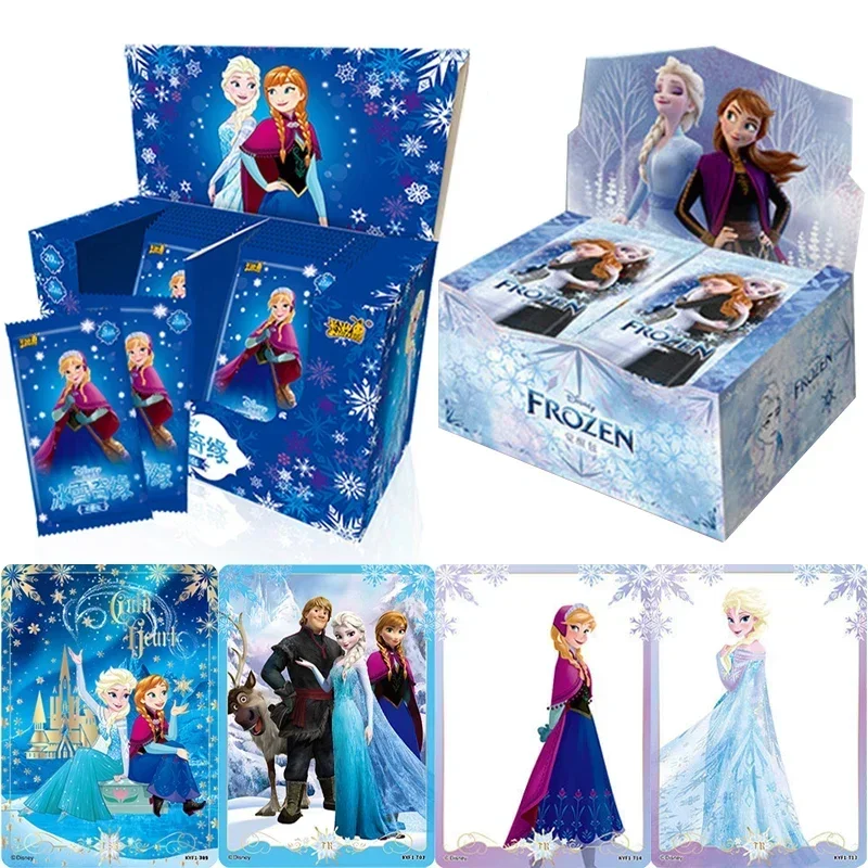 KAYOU Genuine Disney Frozen Collection Cards Movie Anime Peripherals ...