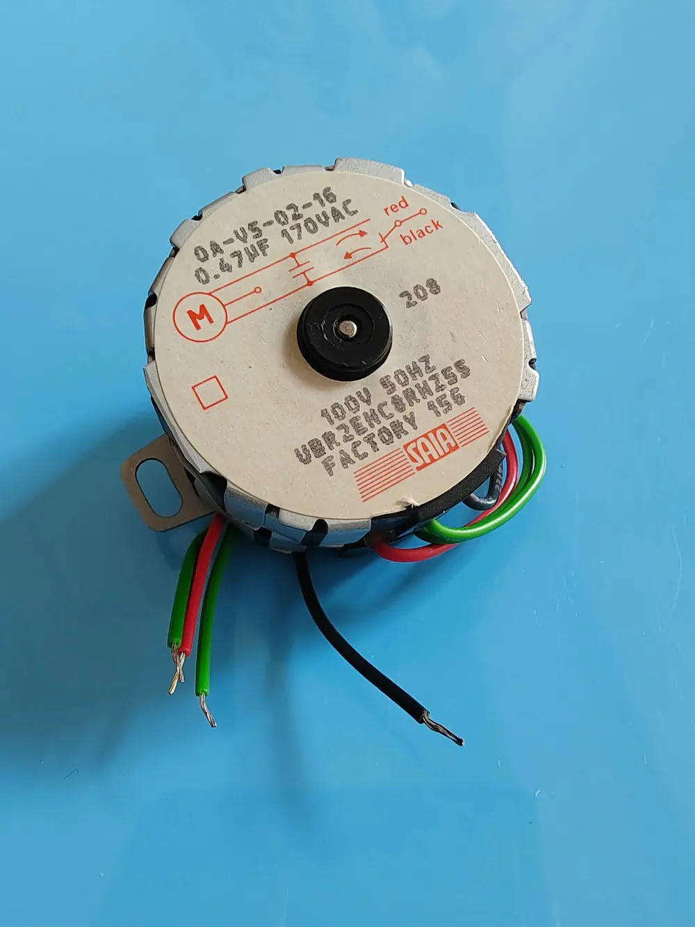 Saia-Burgess-AC-synchronous-motor-100V-120V-UBR2ENC8RNZ55-SAIA ...
