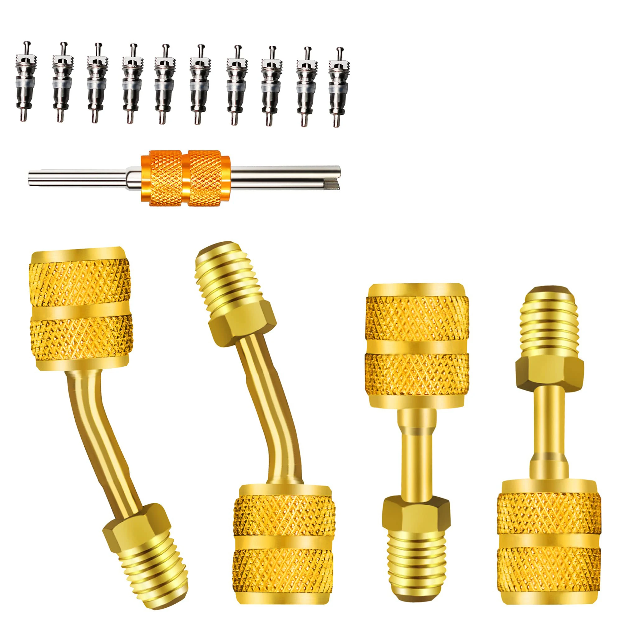 R410A Adapter Kit for Mini Split System Air Conditioner HVAC 5/16 ...