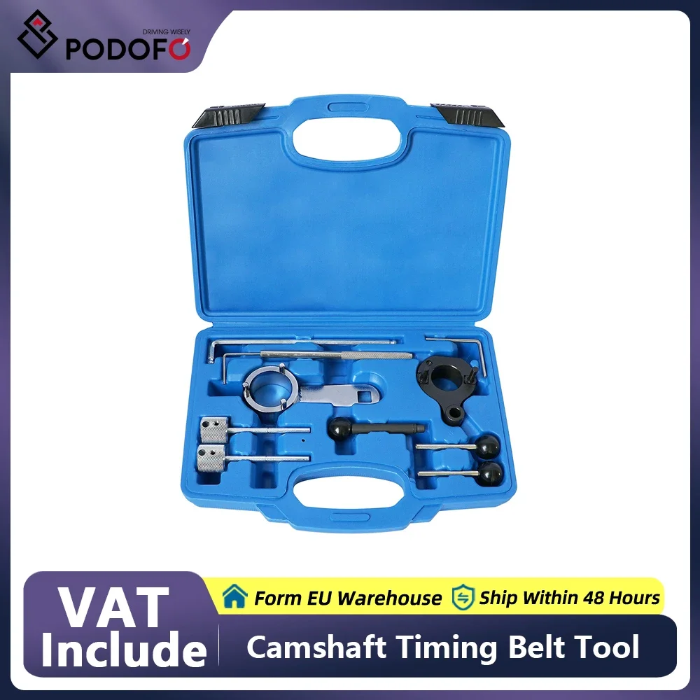 Podofo-Camshaft-Timing-Belt-Tools-Engine-Timing-Tool-Kit-For-Audi-VW ...