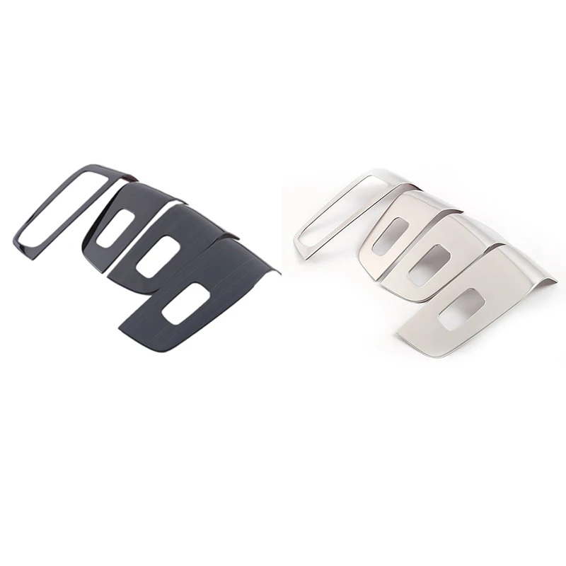 Stainless-Steel-Car-Glass-Window-Lift-Switch-Panel-Cover-Trim-Decor-For ...