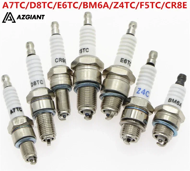 Motorcycle spark plug 100/125 A7TC D8TC E6TC F7TC B7TC BMA6 Z4TC F5TC ...