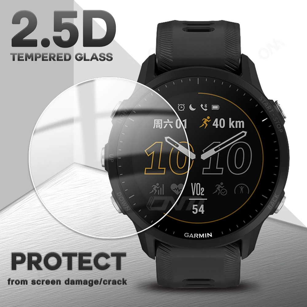 Tempered-Glass-for-Garmin-Forerunner-955-255-255S-Music-Smart-Watch ...