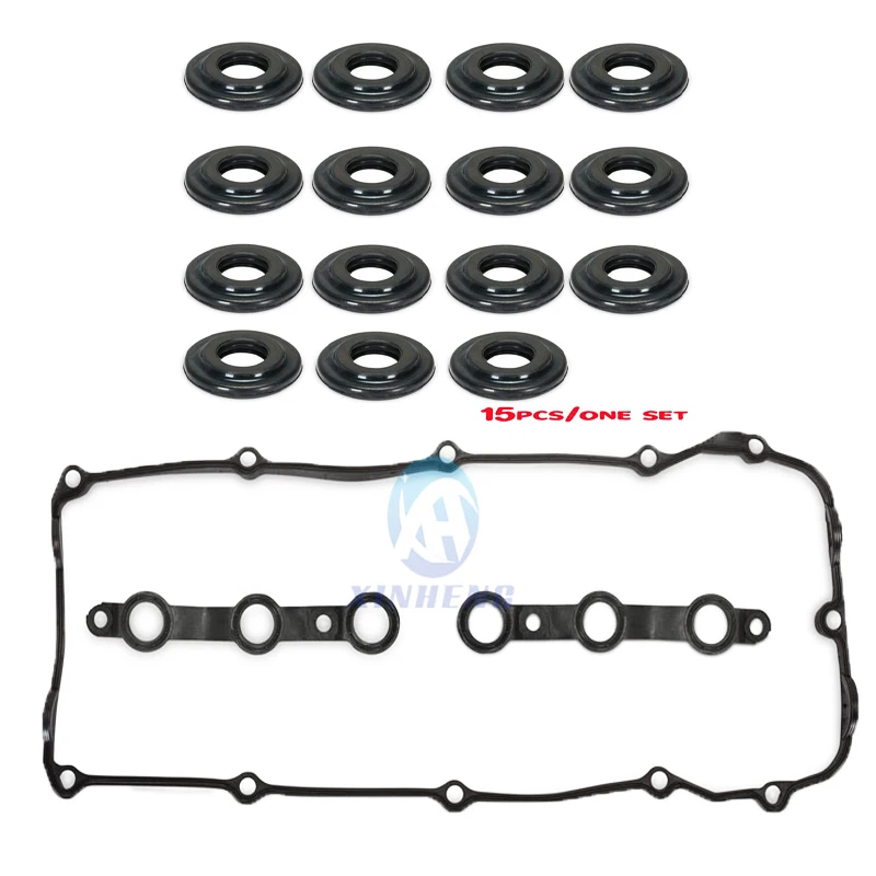 New Cylinder Head Screw Gasket Valve Cover Gasket Cylinder Head For Bmw ...