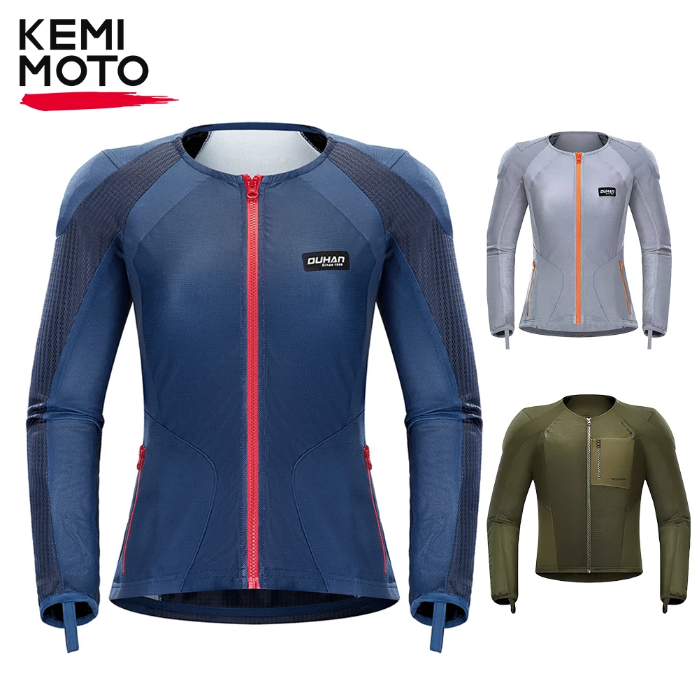 Motorcycle-Top-Men-Women-Clothing-Protective-Gear-Armor-Summer ...