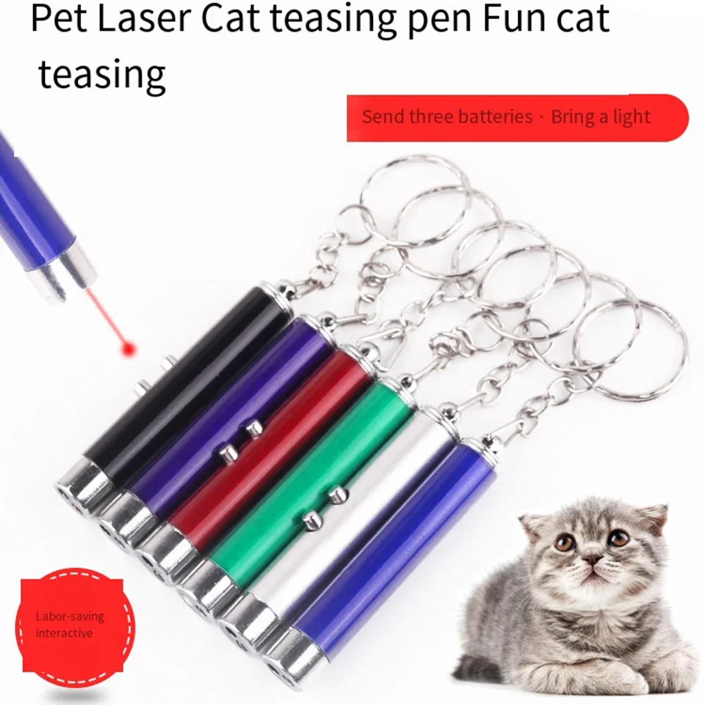 Mini-Cat-Toy-Laser-Pointer-LED-Flashlight-Dog-Cat-Laser-Toy-Fun-Pet ...