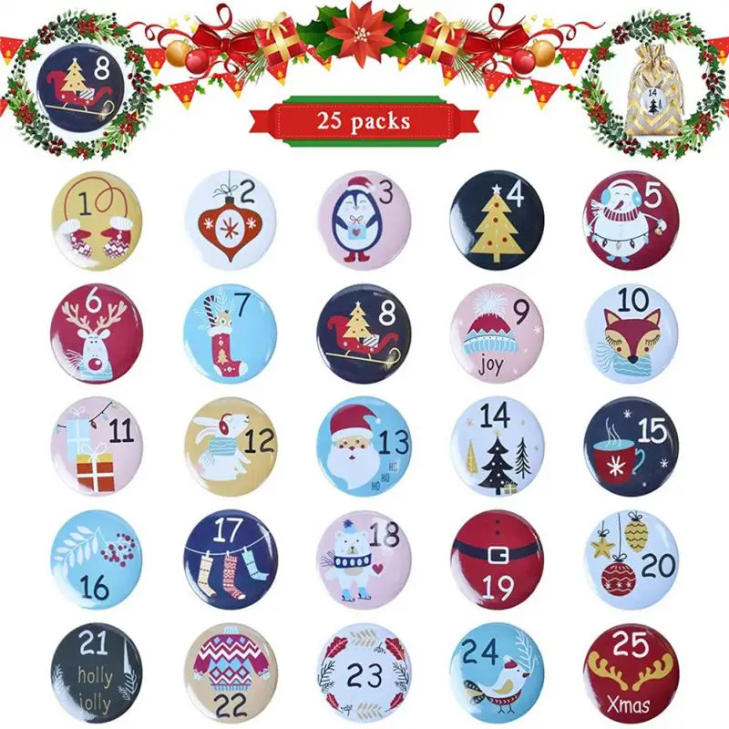 1Set-New-Christmas-Advent-Calendar-Badge-24-Number-Gift-Box-Label ...