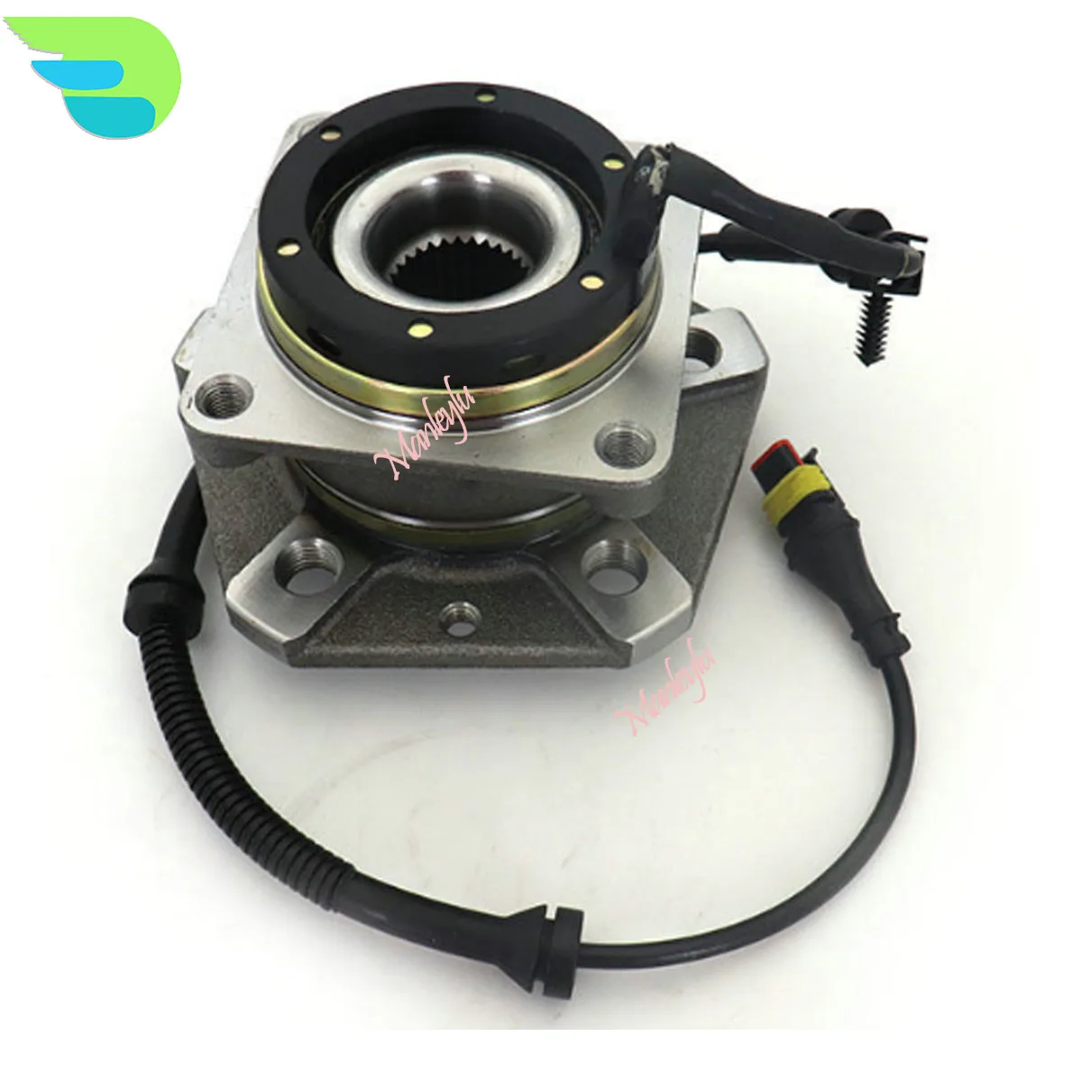 000197118-197118-Front-Rear-Wheel-Bearing-Hub-With-Sensor-For-Maserati ...